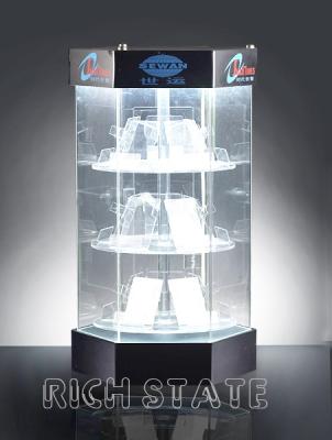 China Perspex Showcase with LED for sale