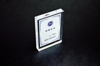 China Acrylic resin trophy for sale