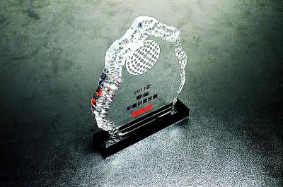 China Acrylic resin trophy for sale