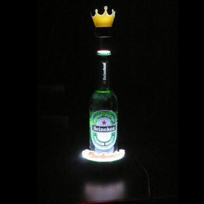 China Lighting Beer Bottle Stand for sale