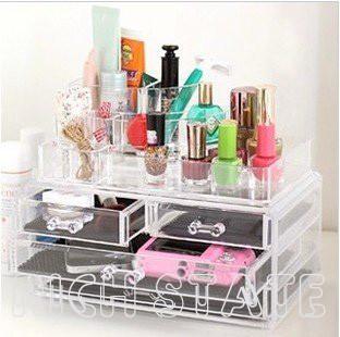 China Acrylic Cosmetic boxes for sale