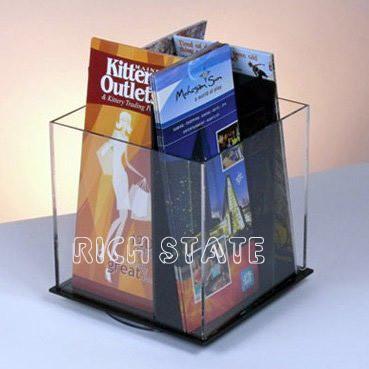 China Acrylic Magazine boxes for sale
