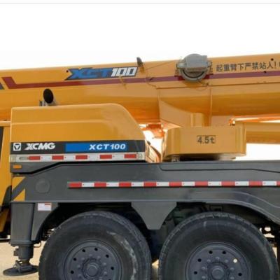 China 2020 XCMG QY100K All Terrain Mobile Crane Truck Hydraulic Jib 462 Lbs for sale