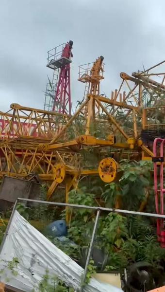 Quality QTZ TypeTower Crane Construction Tower Crane High Efficiency Rapid Lifting Q345B for sale