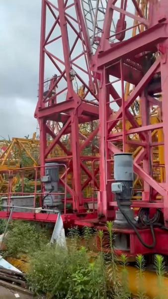 Quality QTZ TypeTower Crane Construction Tower Crane High Efficiency Rapid Lifting Q345B for sale