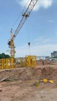 Quality High Load Capacity Used Tower Crane Long Jib Length Diverse Construction Needs for sale