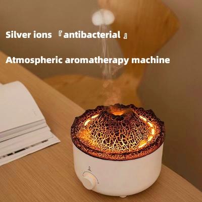 China 12W Flame Air Humidifier With 560ml Capacity And Quiet Operation for sale