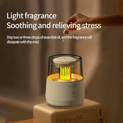 China Apagado automático DC 5V Humidificador de aire de aromaterapia para dormitorio 7 colores luz LED 320ml for sale
