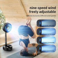 Quality Socool Fan 20000mAh Portable Fan Adjustable Foldable Table Fan Super Quiet 9 Speed Levels Remote Control Indoor/Outdoor Camping for sale