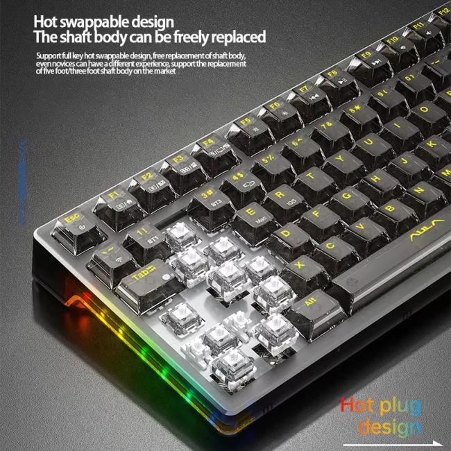 Magnetic Axis Keyboard front view