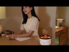 LED Flame Aroma Humidifier 12W met automatische uitschakeling en 30-50 ml/h mist output