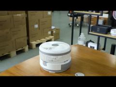 Ventilador Socool 20000mAh 9a Velocidade Ecrã de Cores 8h Temporização Ventilador dobrável USB Fornecimento de energia de emergência Carregamento Tipo-C LED Ventilador de mesa ajustável