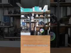 9 Velocidades Clip On Multifuncional Ventilador Portátil Bateria pequena recarregável 20000MAh