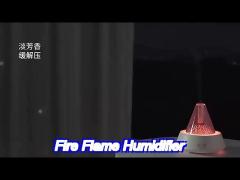 Aromaterapia de Lava Humidificador de Chama de Fogo DC 5V Com Ajuste de Timer 2/4/6 Horas