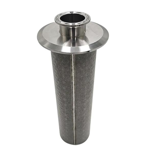 Quality New Condition 10 Micron Sintered Wire Mesh Filter Element Stainless Steel Cartridge Filter with Alloy Sintered Wire Mesh Tube for sale