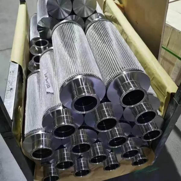 Quality New Condition 10 Micron Sintered Wire Mesh Filter Element Stainless Steel for sale