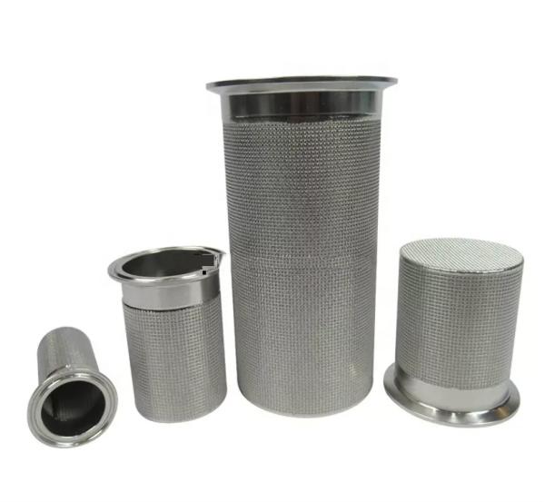 Quality Sintered Filter element 50 Micron 20 Inch 304 Sintered Stainless Steel Fiber for sale