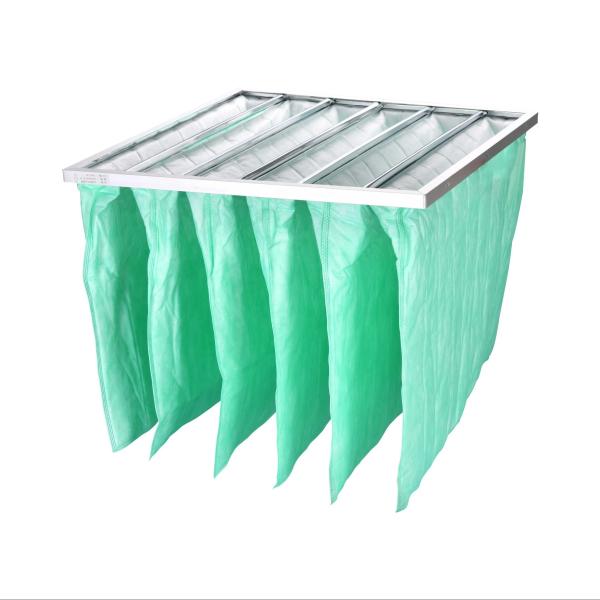 Quality Customized Industrial Nylon Air Filter Bag New Used Coarse Spray Booth Pocket G2 G4 M5 M6 F7 F8 F9 PLC Core Dust Filter for sale