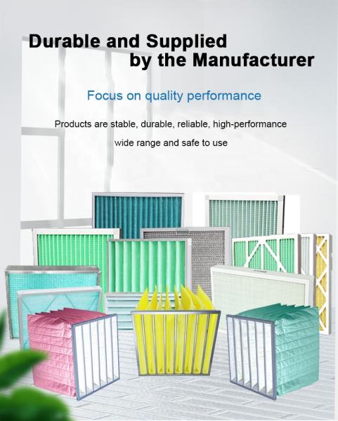 Quality Custom Size 99.99% HEPA Efficiency PP+PET Hepa Filter H13 H14 Class Fiberglass for sale