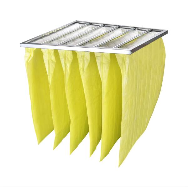Quality Customized Good Quality F6 F7 F8 Air Handler Filter Bag Fiberglass Factory Price for sale