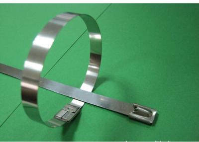 Cina Auto che chiude tipo a chiave fascette ferma-cavo dell'acciaio inossidabile che fissano gli involucri 7.6mm, 12mm in vendita
