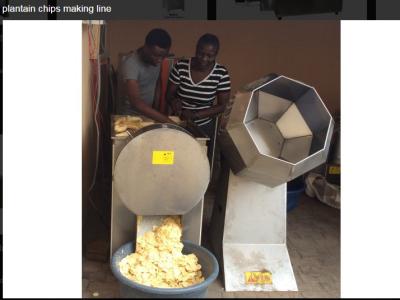 China Plantain Chips Making Machine 380V 1-3mm Vegetable Slicer For Potato Plantain for sale