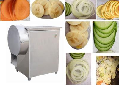 China Vegetable Chips Cutting Machine 100-300kg/h 300-500 kg/h Automatci Slicer for sale
