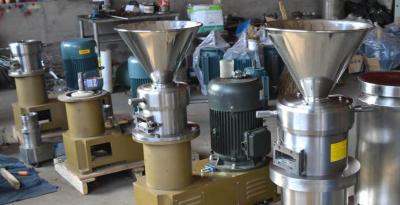 China Small Capacity Peanut Butter Grinder Machine For Stainless Steel Drinding Wheel for sale