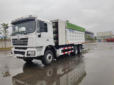 Cina 430hp camion pesante SHACMAN CNG camion bianco F3000 6x4 Eurov in vendita