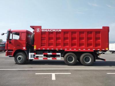 Cina 50T SHACMAN F3000 6x4 380hp EuroII Rosso Destra Dumpper Truck in vendita