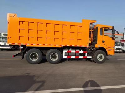 중국 노란 SHACMAN 틱퍼 트럭 H3000 6x4 6륜 덤프 트럭 380 유로II 판매용