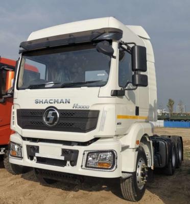 중국 유로II SHACMAN H3000 트랙터 트럭 400HP 흰색 6x4 트랙터 헤드 판매용