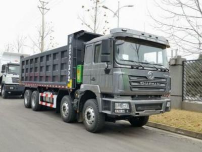 중국 SHACMAN F3000 티퍼 트럭 8x4 380hp 유로 II 회색 판매용