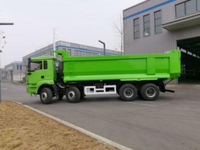 중국 SHACMAN H3000 티퍼 트럭 8x4 380 유로2 녹색 판매용