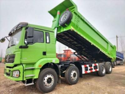 Cina SHACMAN H3000 Tipper Truck 8x4 380hp EuroV Verde in vendita