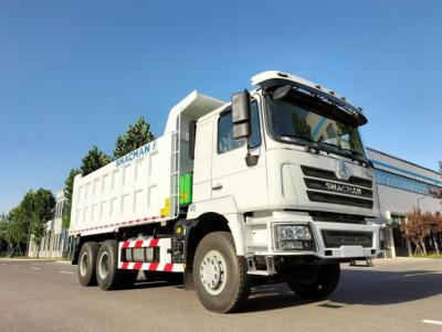 China SHACMAN 12 Wheels Tipper Truck F3000 6x4 375Hp EuroV White for sale