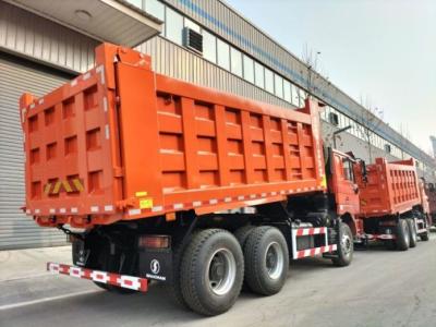 Cina SHACMAN Heavy Duty Tipper Truck F3000 6x4 375hp EuroV Arancione in vendita