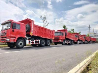 Cina SHACMAN F3000 Dump Truck 6x4 380 hp EuroII Red tipper truck modello SSX3255DT384 in vendita