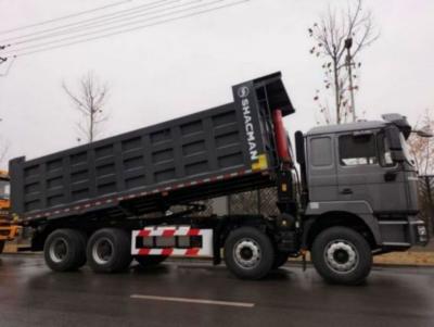 Cina SHACMAN F3000 Dump Truck 8x4 380 HP EuroII Grigio WeicHAI motore 12 ruote in vendita