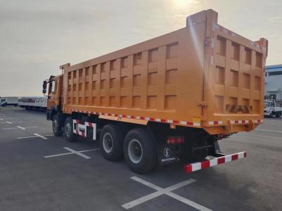 Cina SHACMAN F3000 Tipper Dump Truck 8x4 380hp EuroII Orange 12 ruote motore WEICHAI in vendita