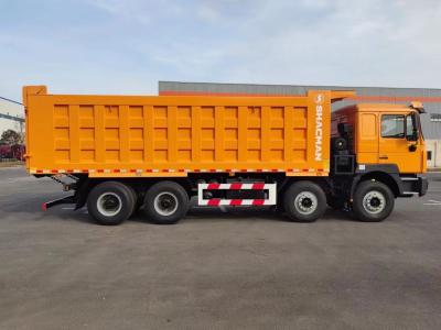 Cina SHACMAN F3000 Tipper Dump Truck 8x4 380hp EuroII Orange 12 ruote motore WEICHAI in vendita