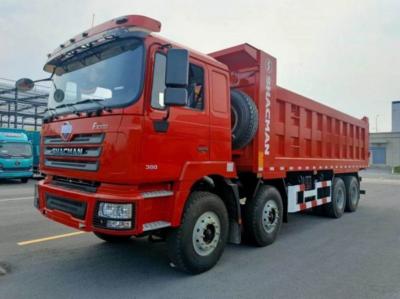중국 SHACMAN F3000 중형 틱퍼 트럭 8x4 380hp EuroII 판매용