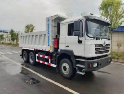 China SHACMAN Safety Dump Truck F3000 6x4 420 EuroII  White for sale