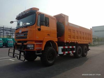 Cina SHACMAN L3000 Tipper Dump Truck 4x2 6 prova 180 HP Euro II Giallo in vendita