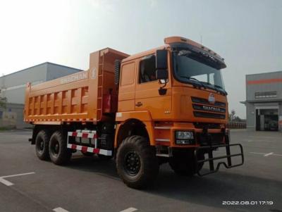 Cina SHACMAN L3000 Tipper Dump Truck 4x2 6 prova 180 HP Euro II Giallo in vendita