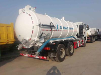 Cina X3000 Special Trucks Shacman 6x6 Camion aspiratore di fognature 10 ruote 70 tonnellate 380 CV in vendita