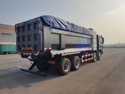 Cina X3000 Truck pesante 8x4 SHACMAN CNG Blu Truck dumper destra conducente 430 HP in vendita