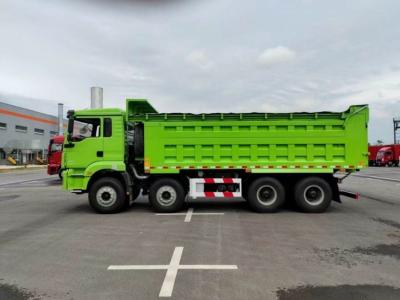 Cina 9.5T SHACMAN H3000 Dump Truck 8x4 430 EuroV Green Dump Truck MAN Assi 2*16T in vendita