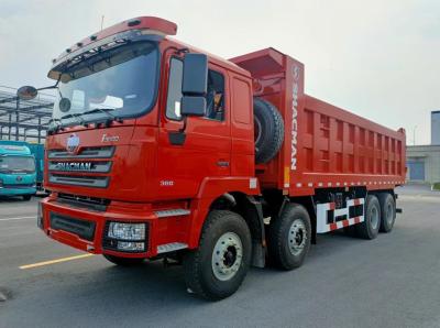 Cina SHACMAN Dump Truck F3000 6x4 8x4 430 Euro V Rosso in vendita