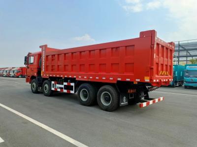 Cina SHACMAN Dump Truck F3000 6x4 8x4 430 Euro V Rosso in vendita